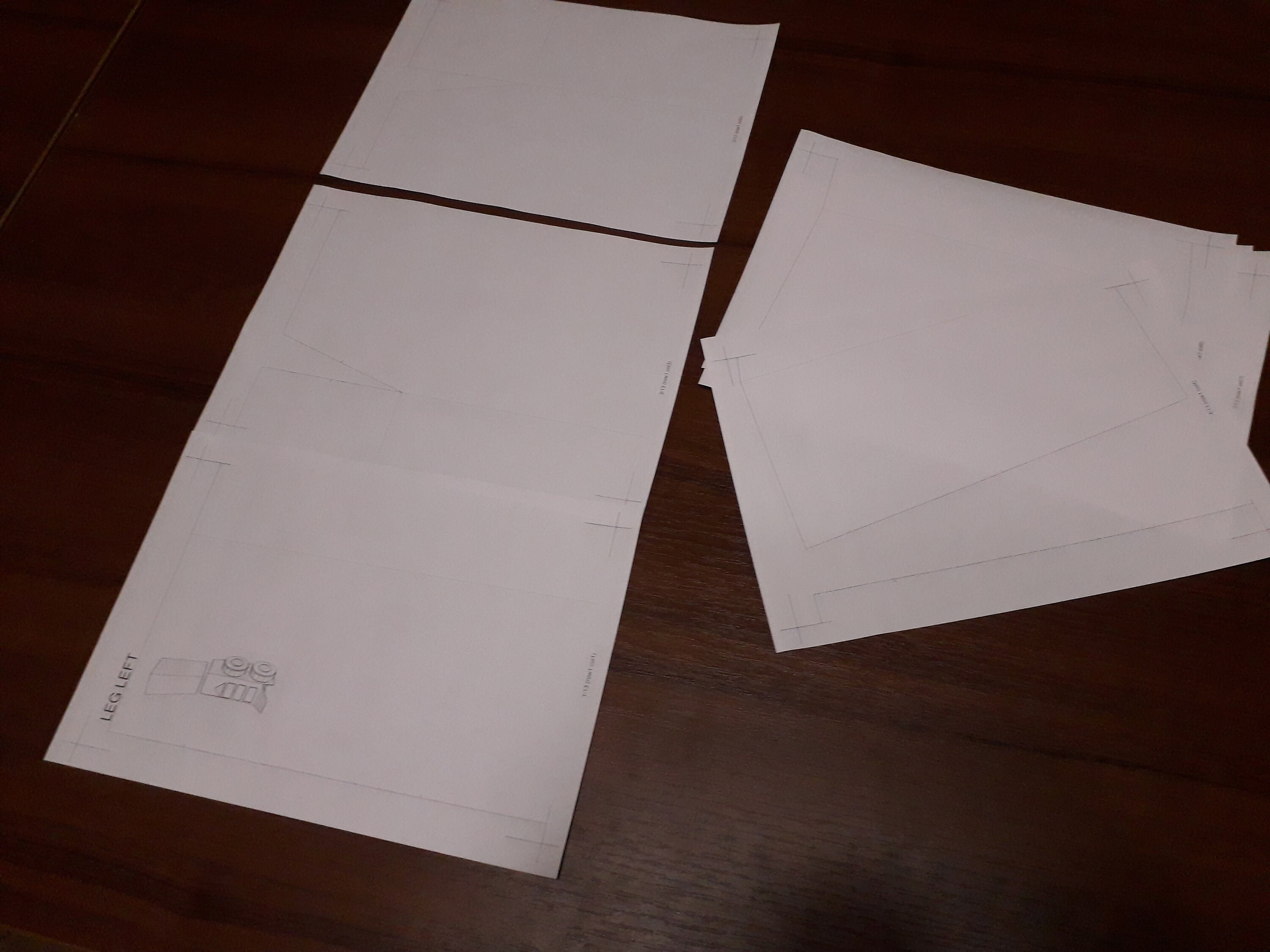 Paper Kit With Plain Templates to Make Your Own Transformable - Etsy