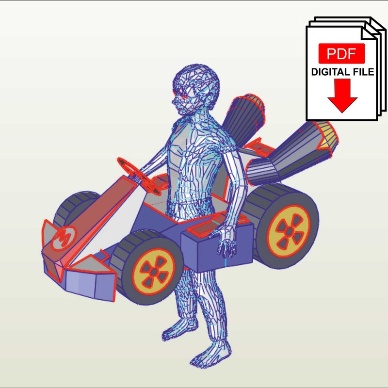 Mario Kart Toad Costume - Etsy