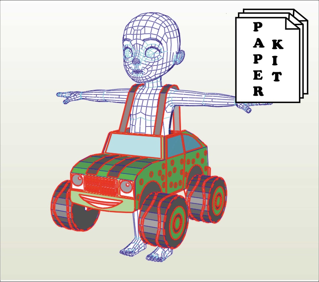 Pickle Kid Costume Paper Kit Patterns - Etsy