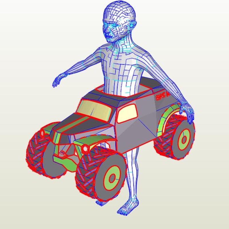 Transformers Monster - Etsy