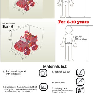 Blaze Costume Paper Kit Patterns - Etsy