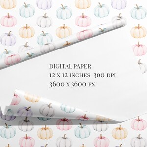 Pumpkin Seamless Pattern. Pastel Pumpkins Png Repeat Pattern ...