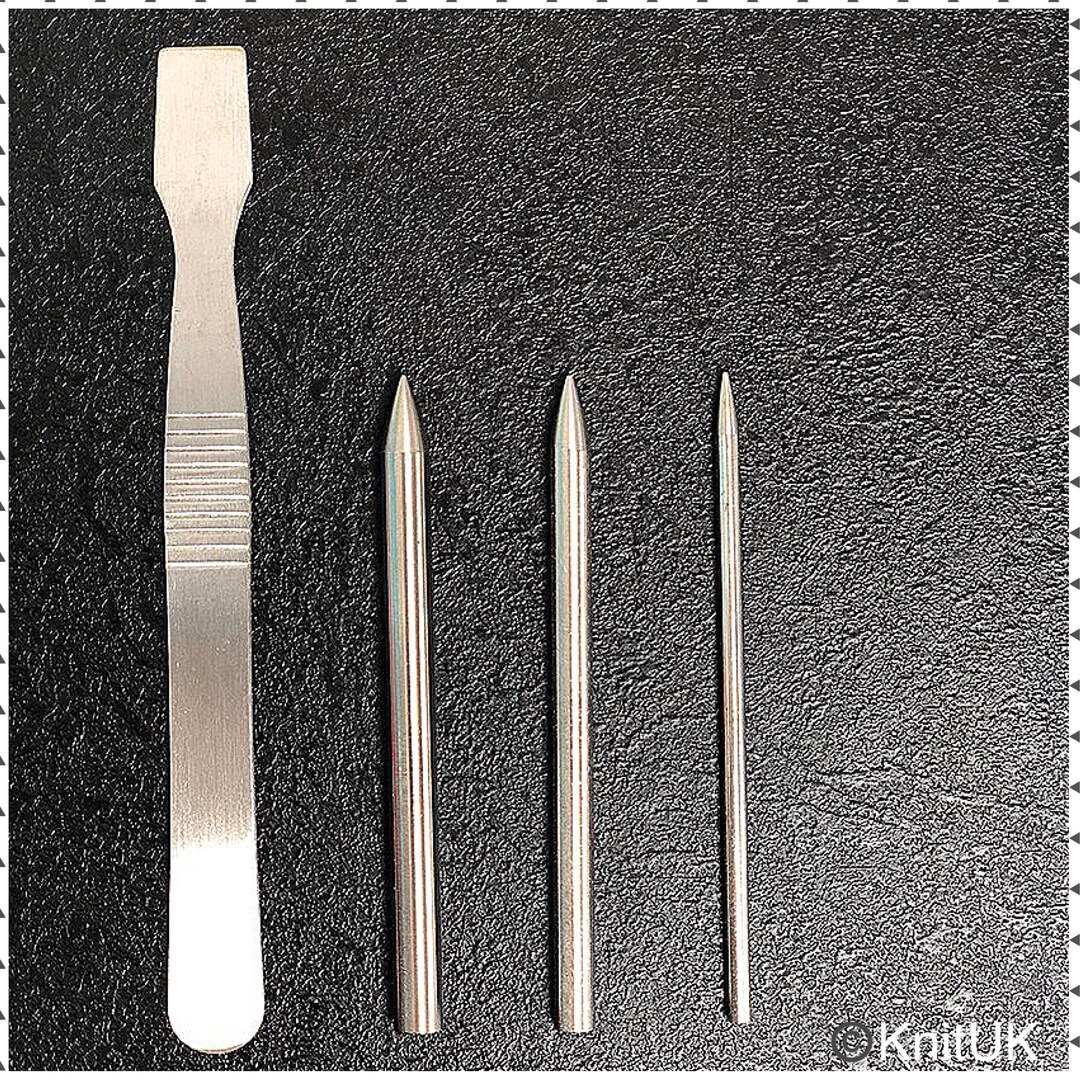 Paracord Fid Kit. Stainless Steel Lacing Needles & Smoothing - Etsy