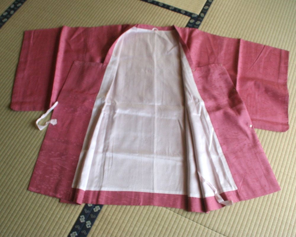 Vintage Japanese Michiyuki Kimono Jacket - Etsy