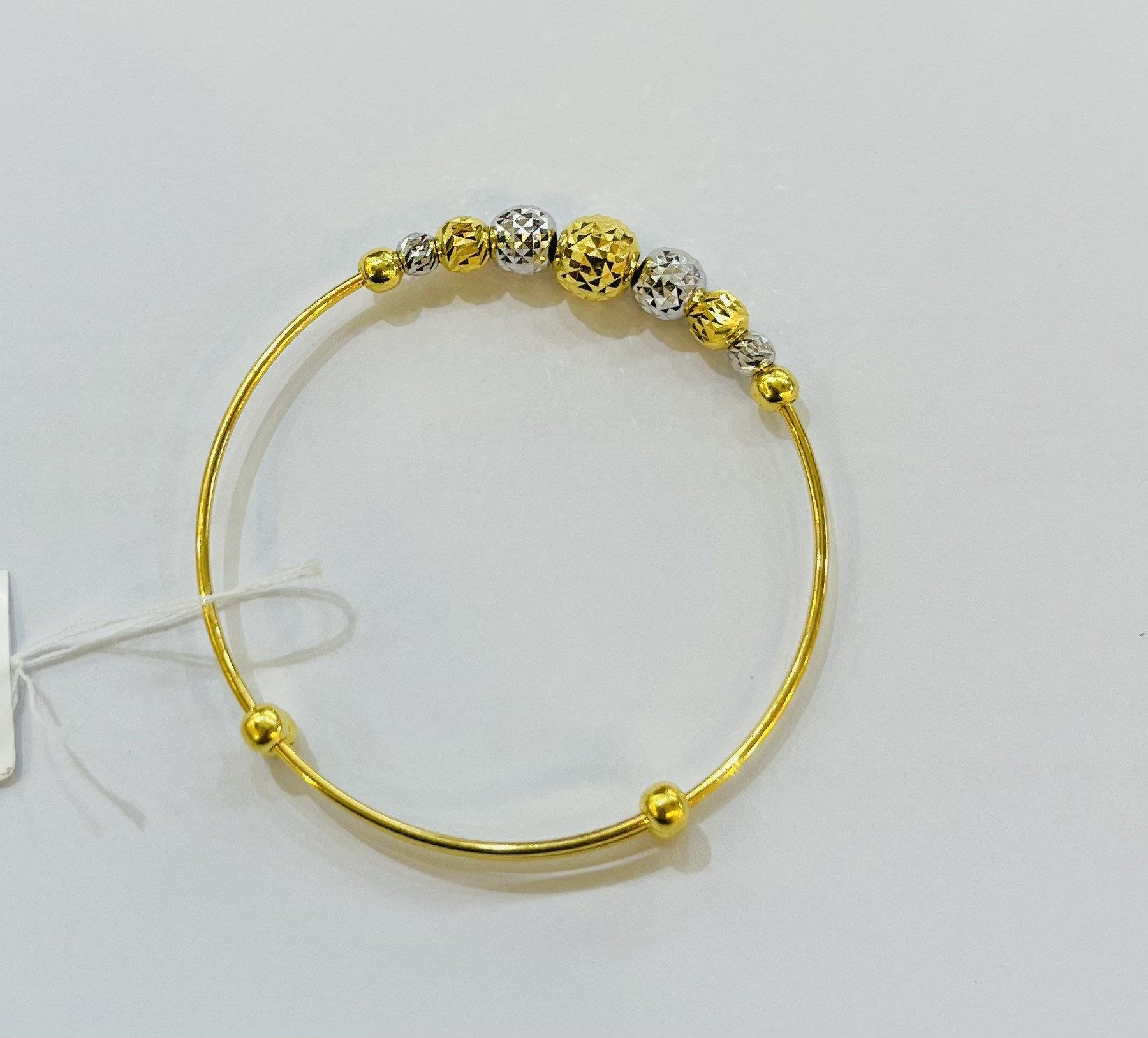 Arissa Gold Bangle, 916 Gold BK15010120 | atelier-yuwa.ciao.jp