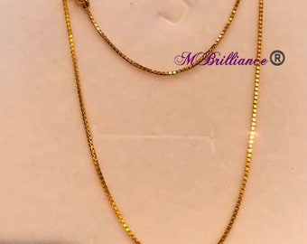 22k Gold Chain | Etsy