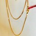 Curb Chain 23 Inches 22k Pure Gold 916 Gold Necklace - Etsy