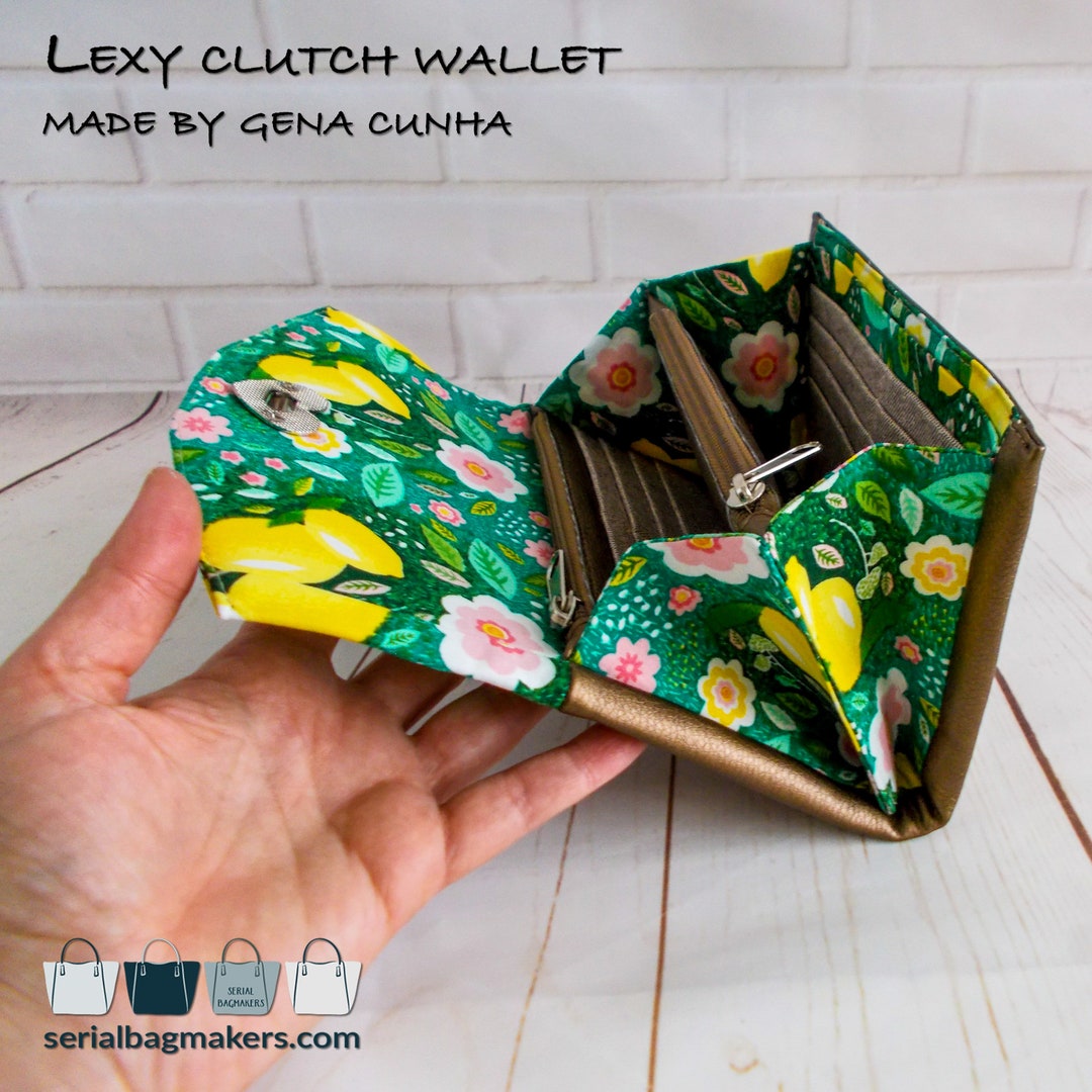 Lexy Clutch Wallet (pdf) - Etsy