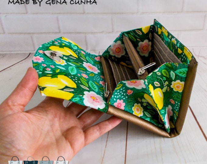 PDF Pattern for Rozy Slimline Wallet - Etsy Canada