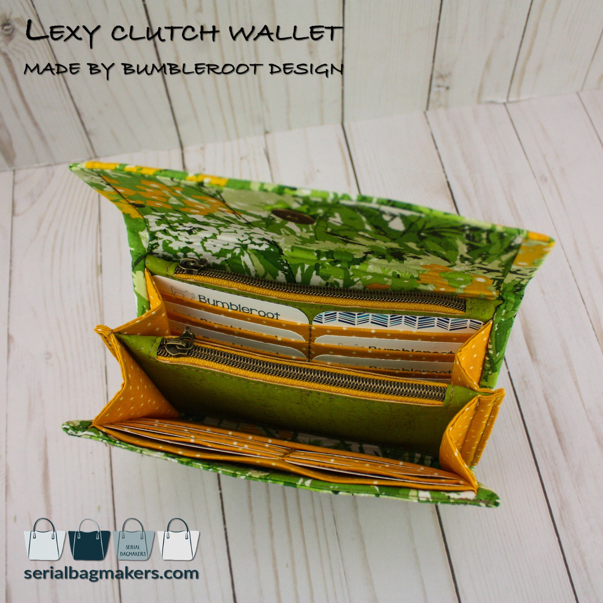 Lexy Clutch Wallet (pdf) - Etsy