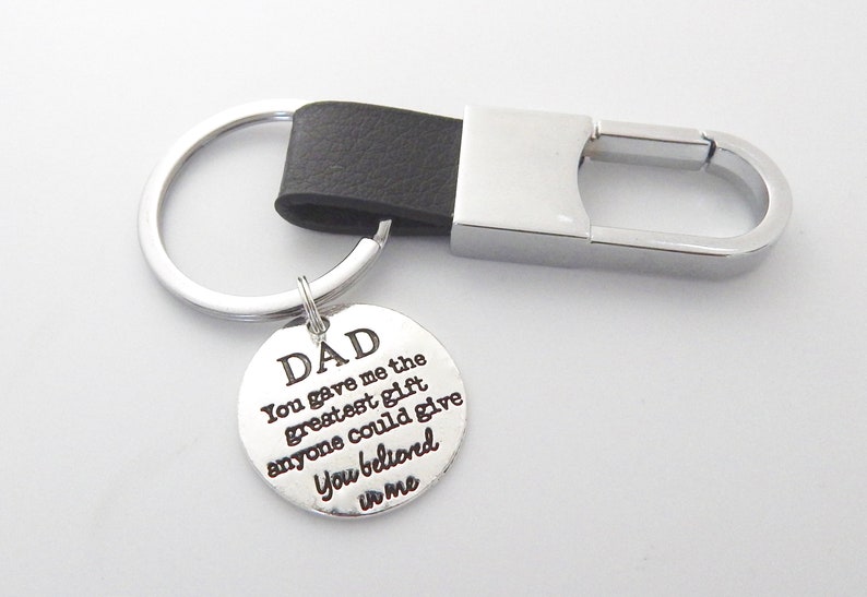 DAD KEYCHAIN Dad Gift Fathers Day Gift Wedding Thank you | Etsy