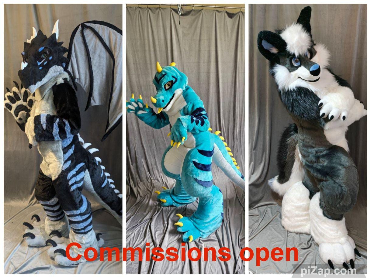 Costume Da Fursuit Digitigrado Fullsuit Digitigrade Etsy