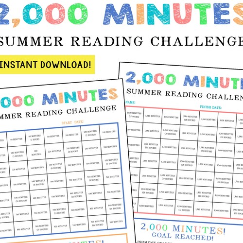 Summer Bucket List Kids Reading Log Kids Reading Chart Book - Etsy