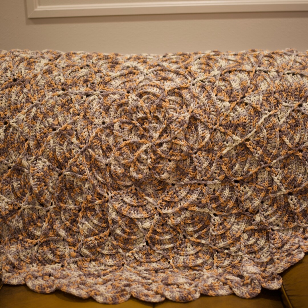 Mandala Style Blanket-neutral Colors - Etsy