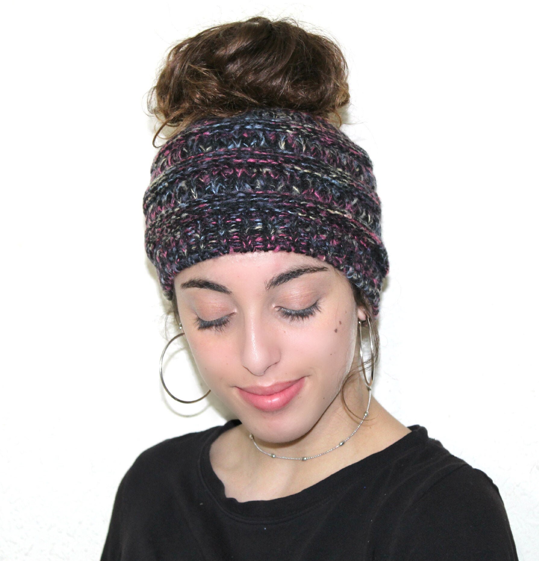 Winter Wide Headband Wool Turban Headband Boho Knit - Etsy