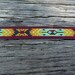 Aztec Choker Necklace, Native American Jewelry, Fabric Choker, Bohemian ...