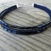 Layered Choker Blue Choker Choker Necklace Suede Leather - Etsy