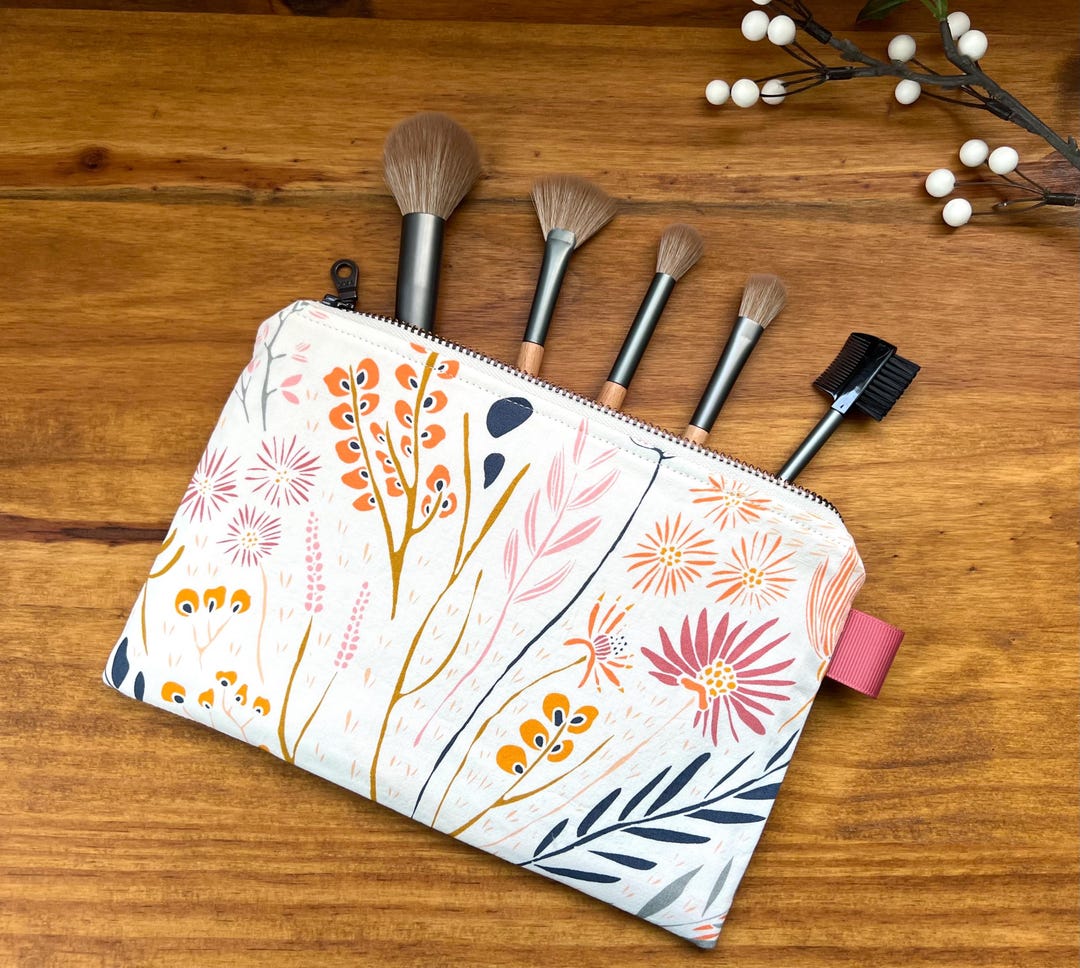 Zipper Pouch, Zipper Bag, Travel Zipper Pouch, Makeup Pouch, Feminine ...