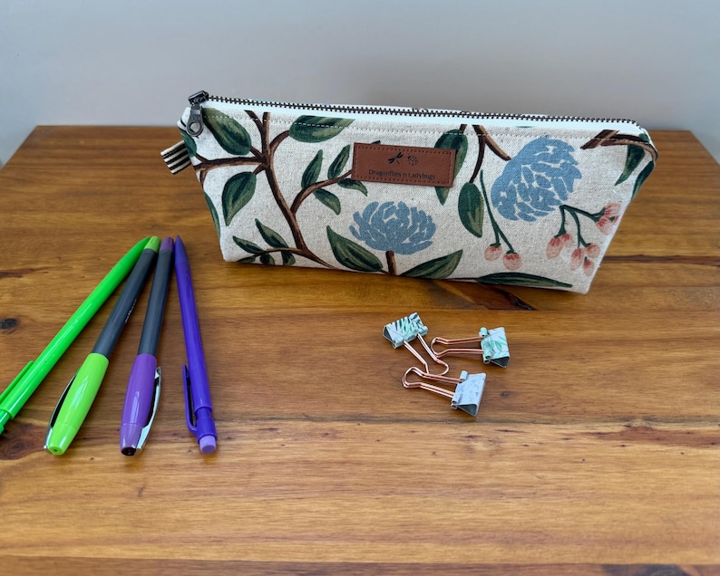 Pencil Pouches: Travel Makeup Brush Case / Canvas Pouches , Small ...