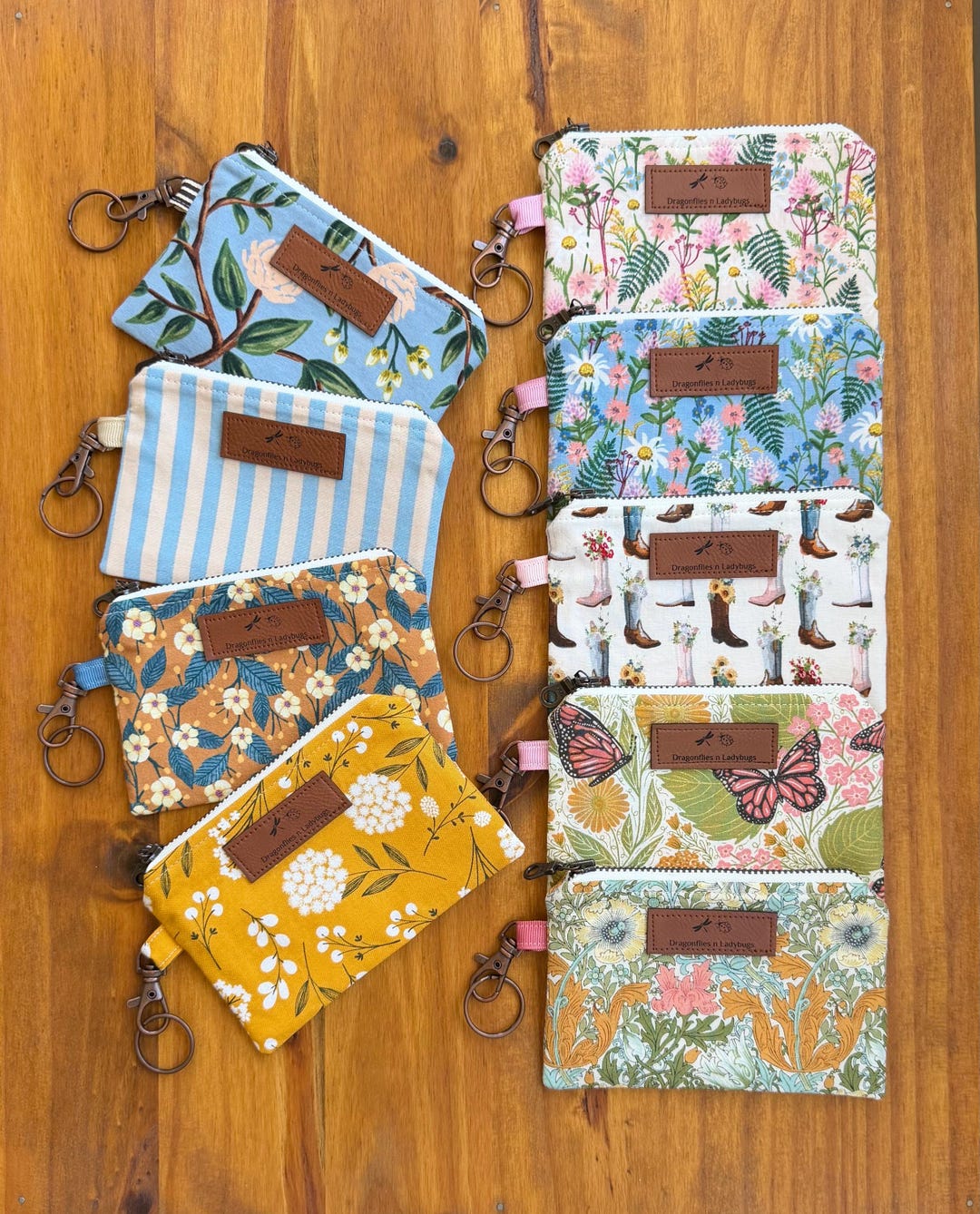 Keychain Wallet, Travel Wallet With Zipper, Travel Keychain With Zipper ...