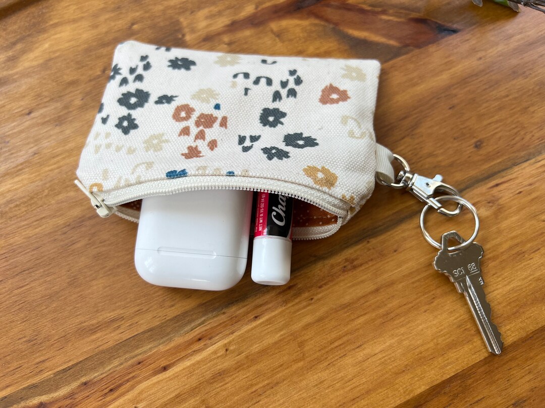 Keychain Wallet, Travel Wallet With Zipper, Travel Keychain With Zipper ...