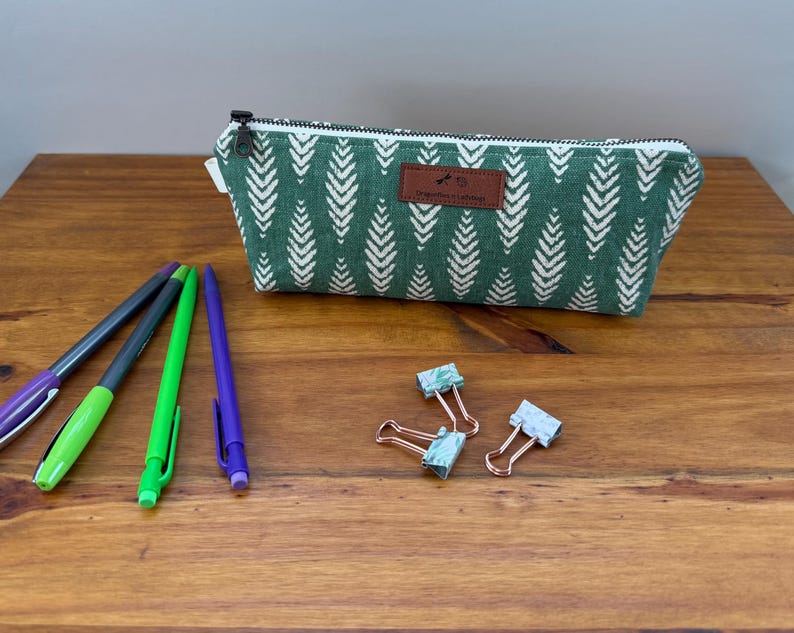 Pencil Pouches: Travel Makeup Brush Case / Canvas Pouches , Small ...
