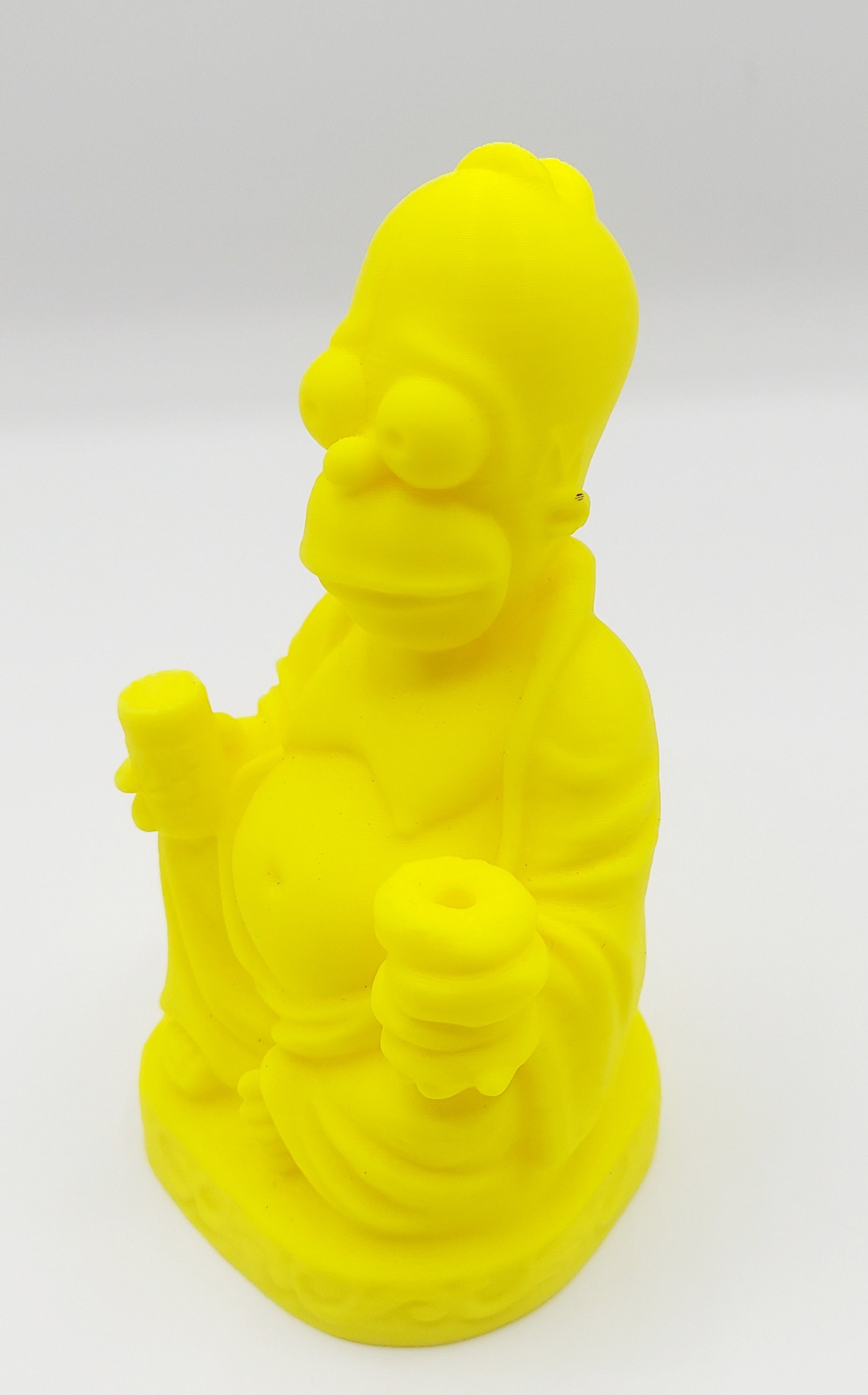 Homer Simpson as Buddha, Homer With His Duff Beer and Donuts, Gift for ...