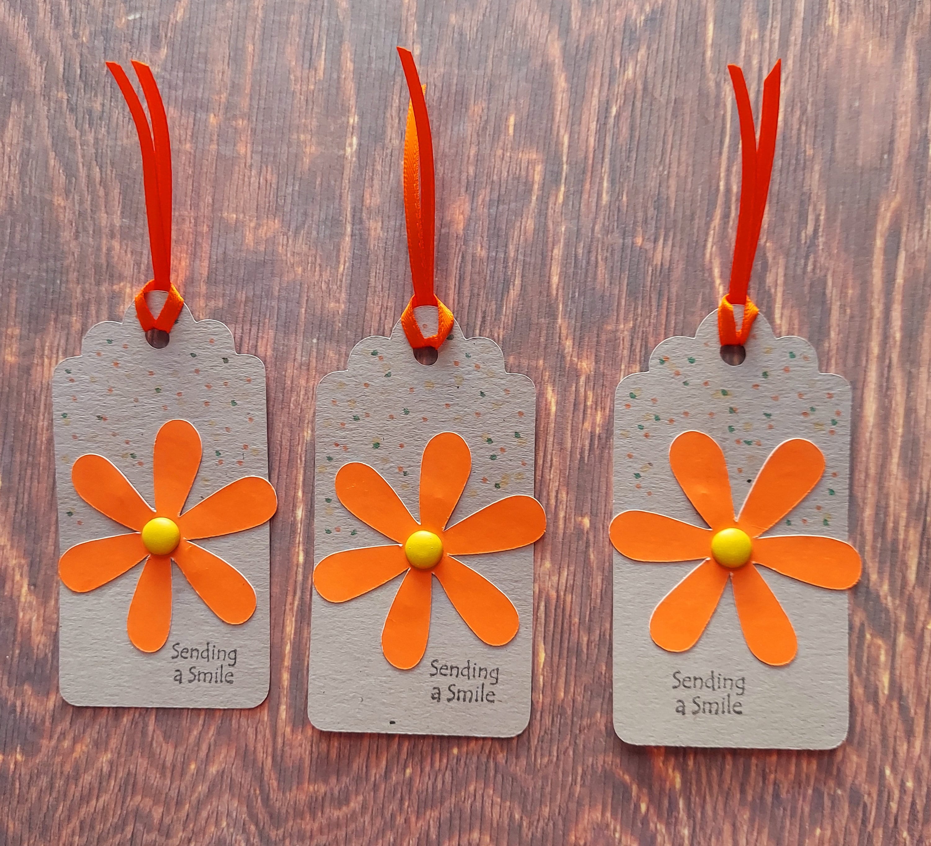 Charming Floral Gift Tags - Handcrafted Elegance for Crafting & Gifting ...