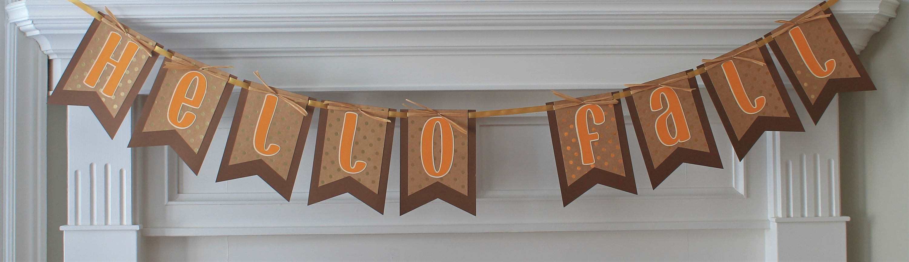 Fall Banner Thanksgiving Banner Hello Fall Banner Fall | Etsy