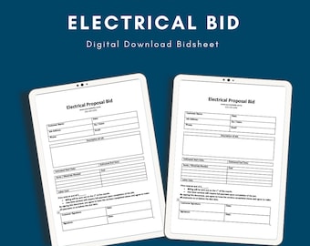 Electrical Pricing - Etsy