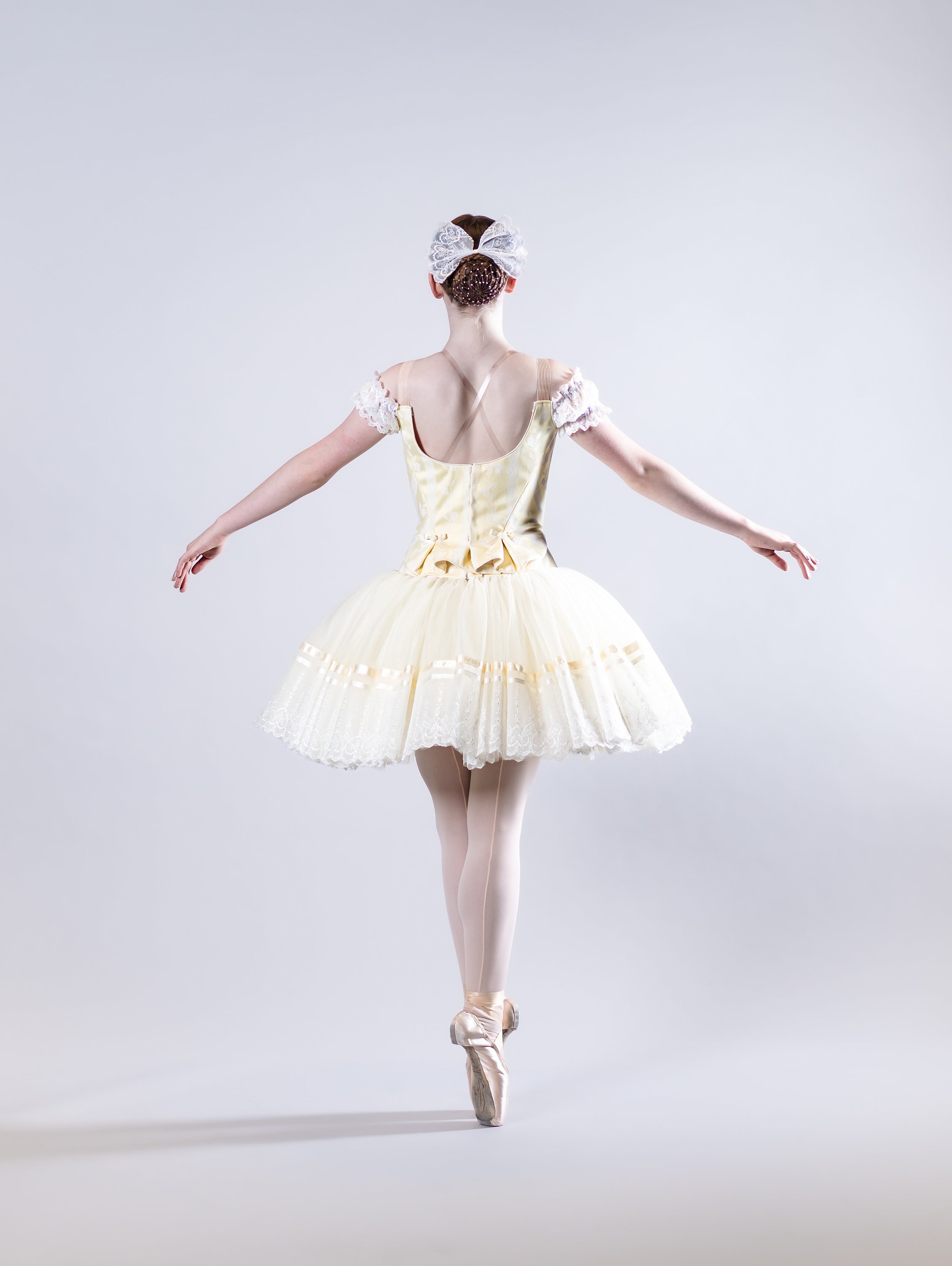 Ready to Wear Lemon and Ivory Bell Tutu - Etsy