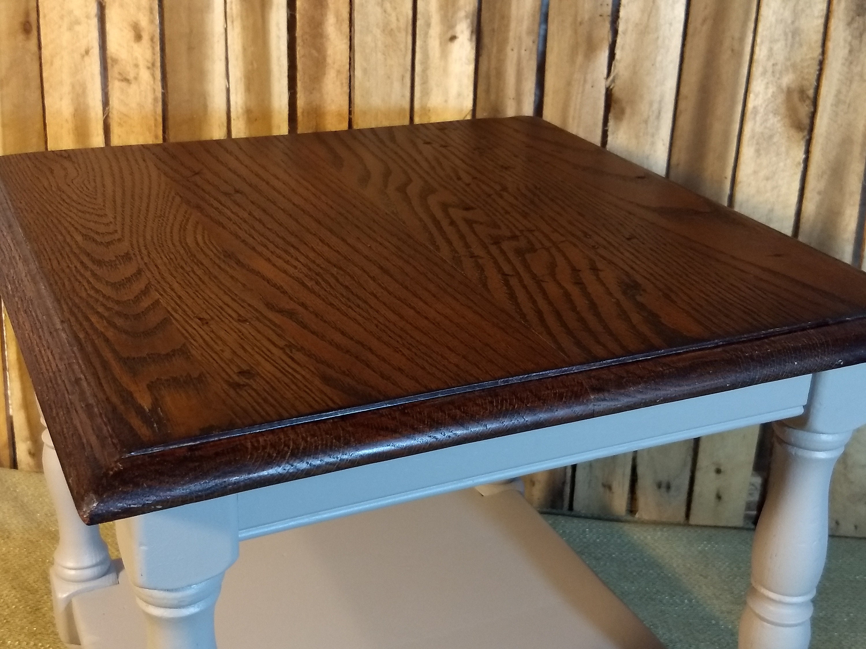Square Oak End Table by Cushman Colonial Furniture, Made in the USA ...