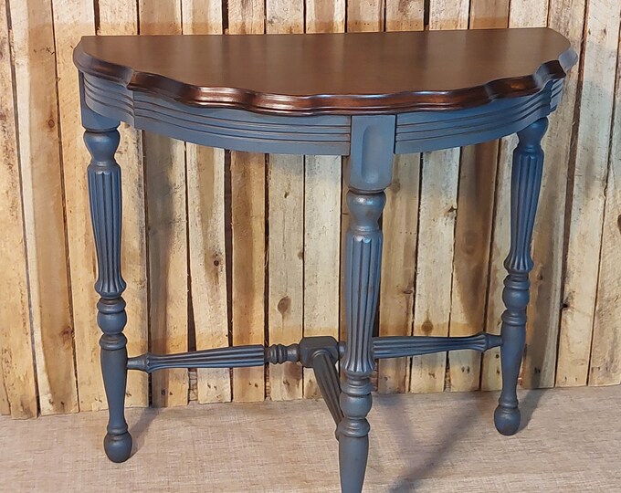 Half Round Console Table, Half Moon Console Table, Half Round Entry ...