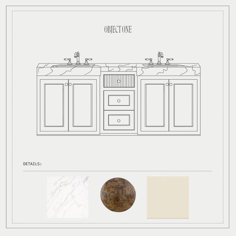 Autocad Bathroom Vanities Block Pack: 2D DWG Files (digital Download ...