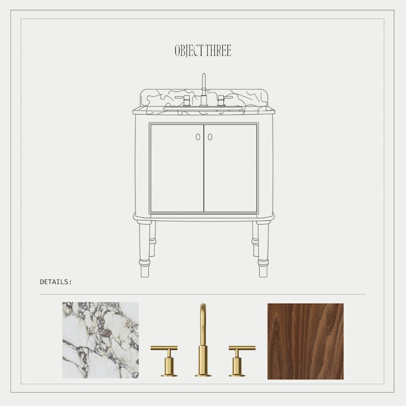 Autocad Bathroom Vanities Block Pack: 2D DWG Files (digital Download ...