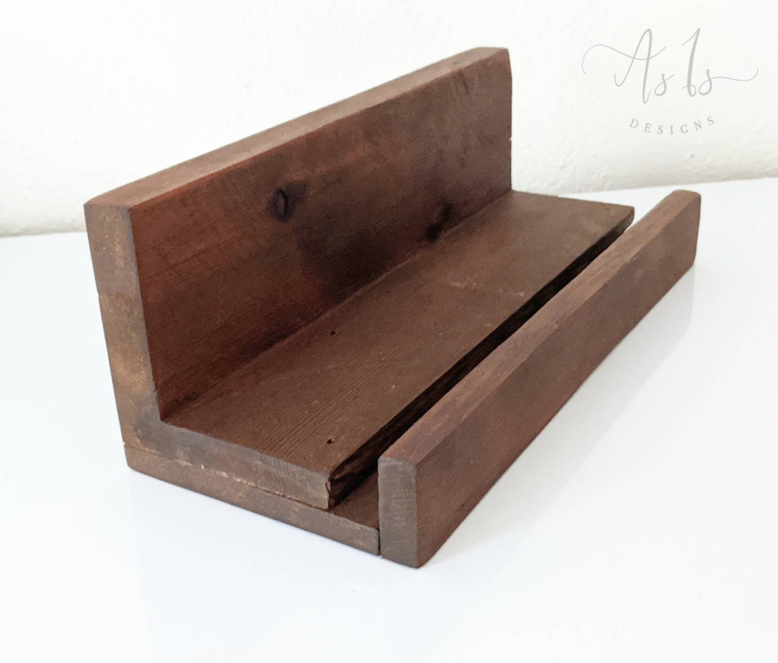 Wood Tablet Book Phone Stand Rustic Recipe Display Holder - Etsy