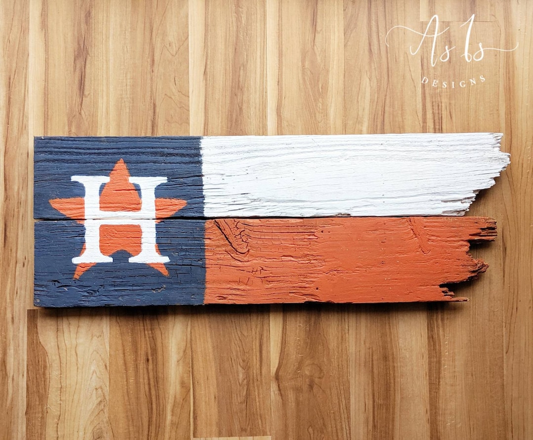 Wood Houston Astros Sign, Houston Strong, Baseball Fan, Sports Flag ...