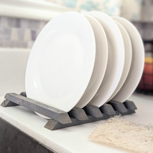 Wood Kitchen Cabinet Dish Rack - Etsy