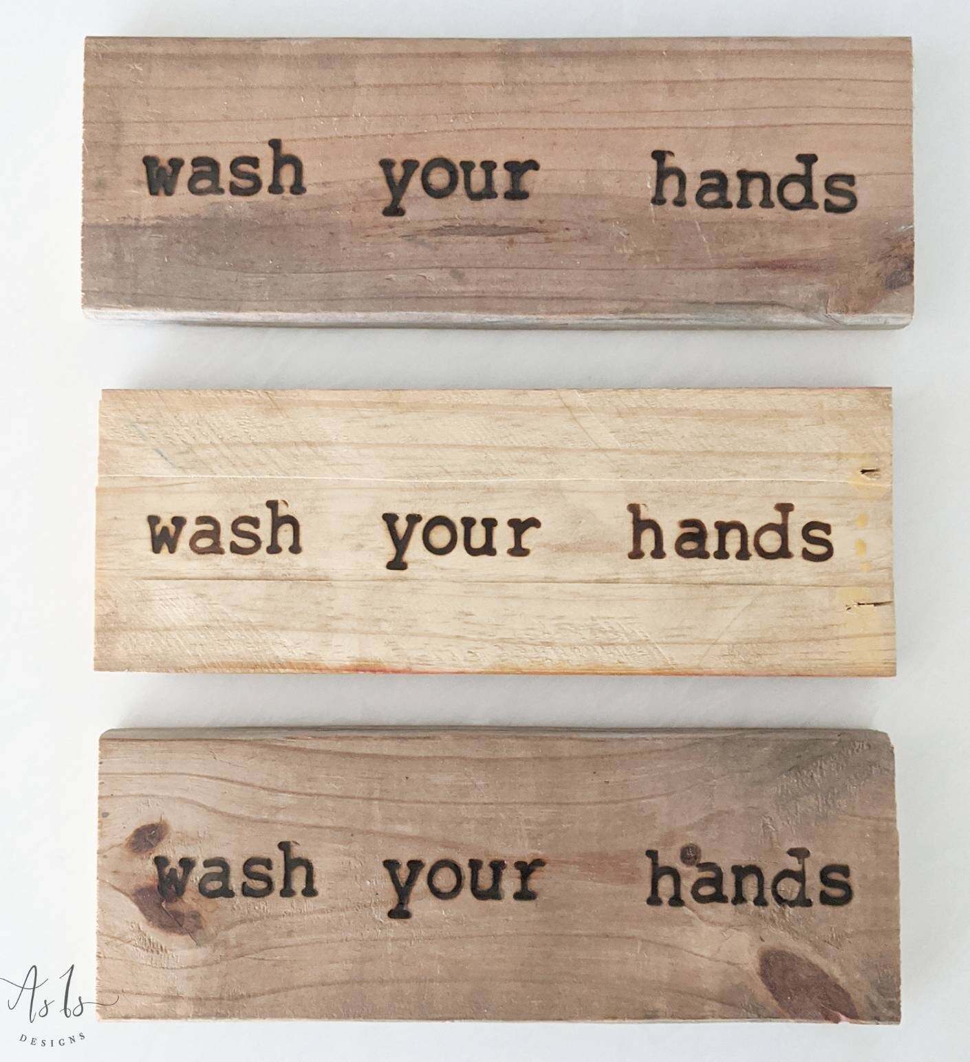 Wash Your Hands Bathroom Sign Kitchen Sign Work Small | Etsy