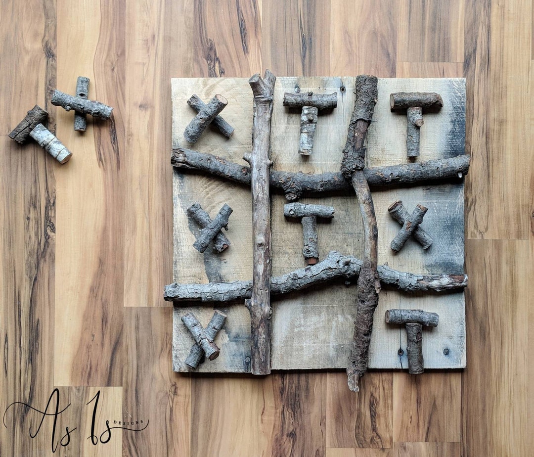 Rustic Reclaimed Wood Table Top Game: Texas Theme - Etsy