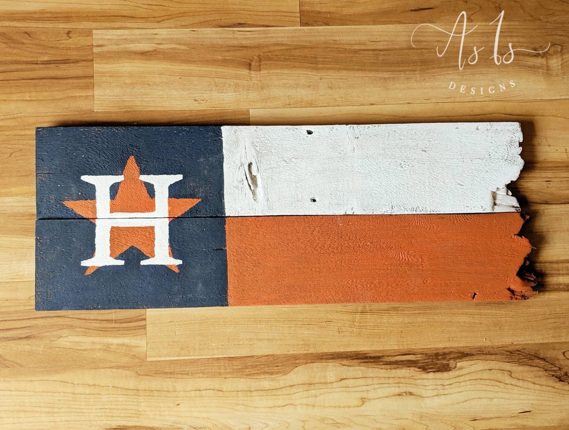 Wood Houston Astros Sign Houston Strong Baseball Fan Sports | Etsy