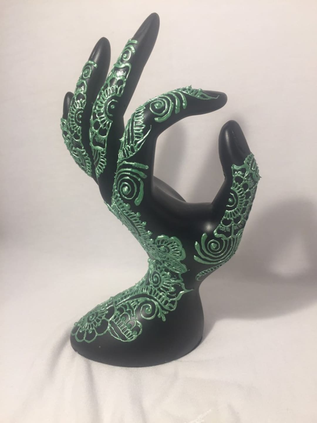 Henna Hand Ring Stand, Hand Ring Holder, Ring Holder, Jewelry Holder ...