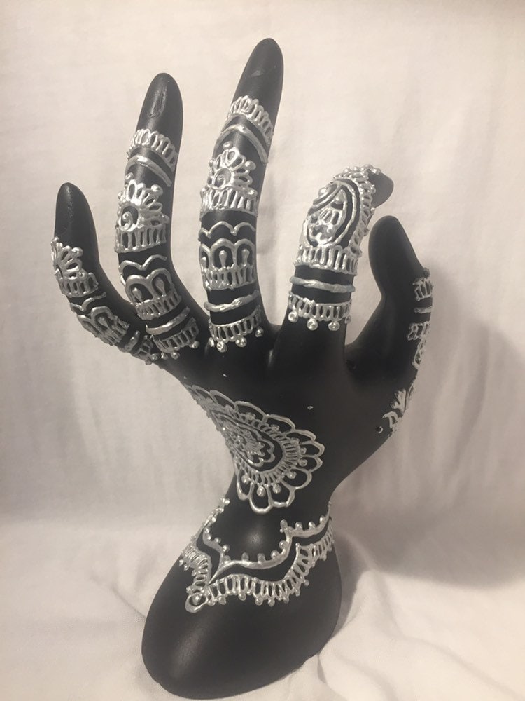 Henna Hand Ring Stand Hand Ring Holder Ring Holder Jewelry | Etsy