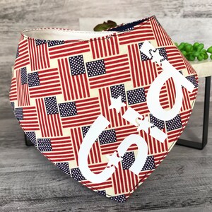 Texas Flag Dog Bandana Personalized Dog Bandana Tie on - Etsy