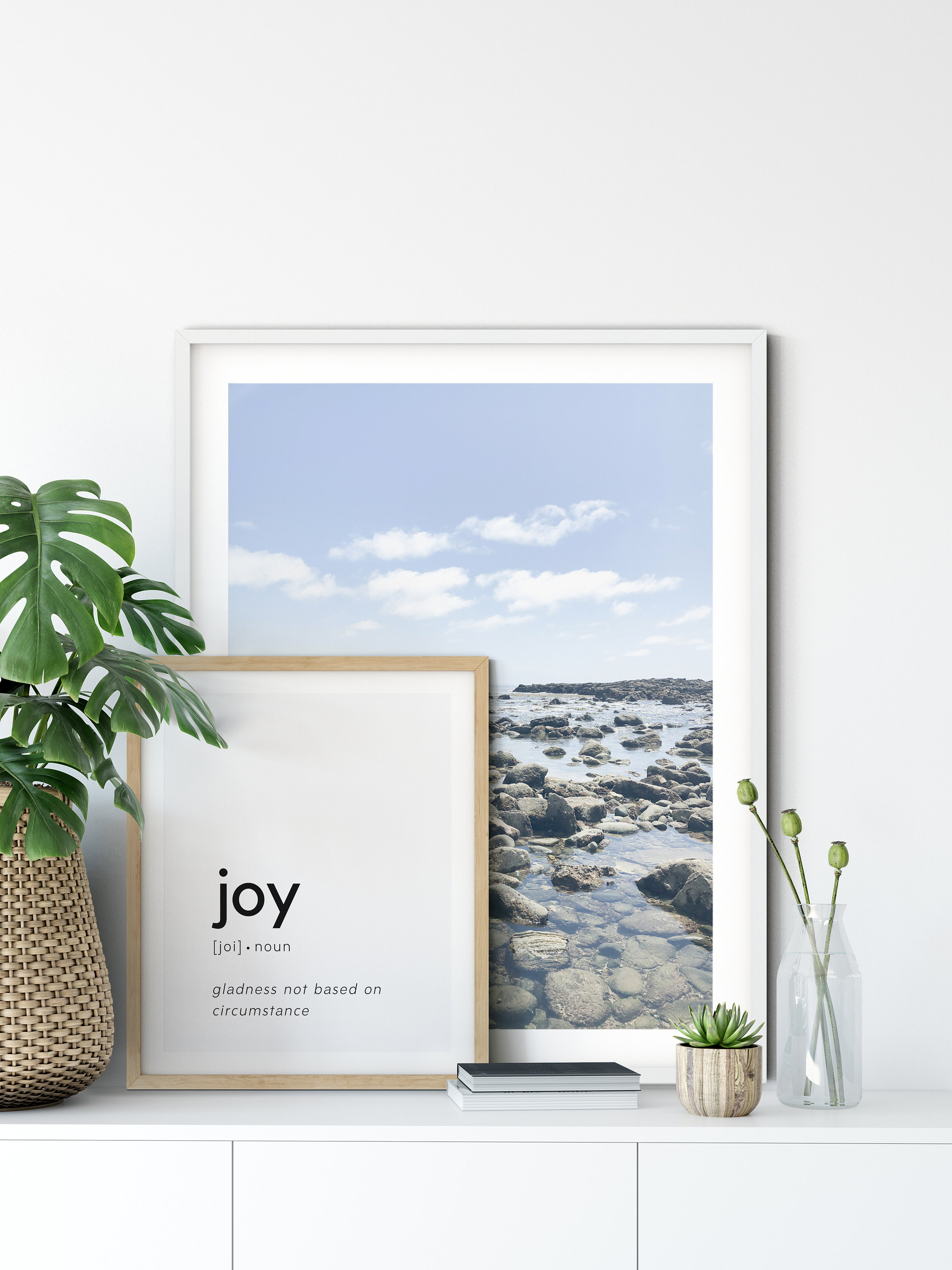 Definition of Joy, Inspirational Sayings Art Print - Etsy