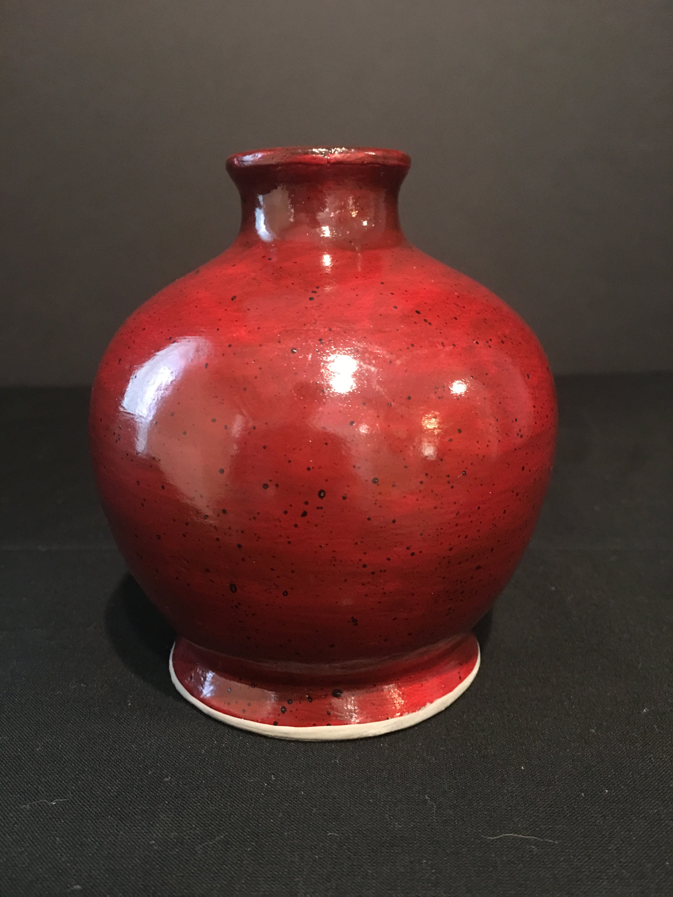 Crimson Vase - Etsy