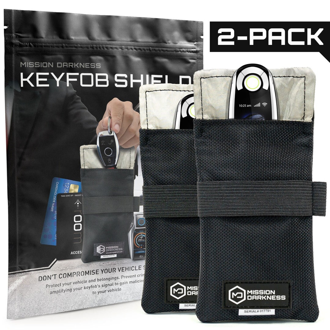Mission Darkness Faraday Bag for Keyfobs // Anti-hacking Bag for ...