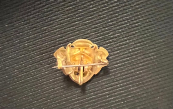 Nouveau PS CO Lion Head Watch Pin Plainville Stock Go… - Gem