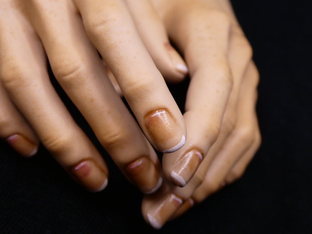 BJD Hand Blushing and Polish - Etsy