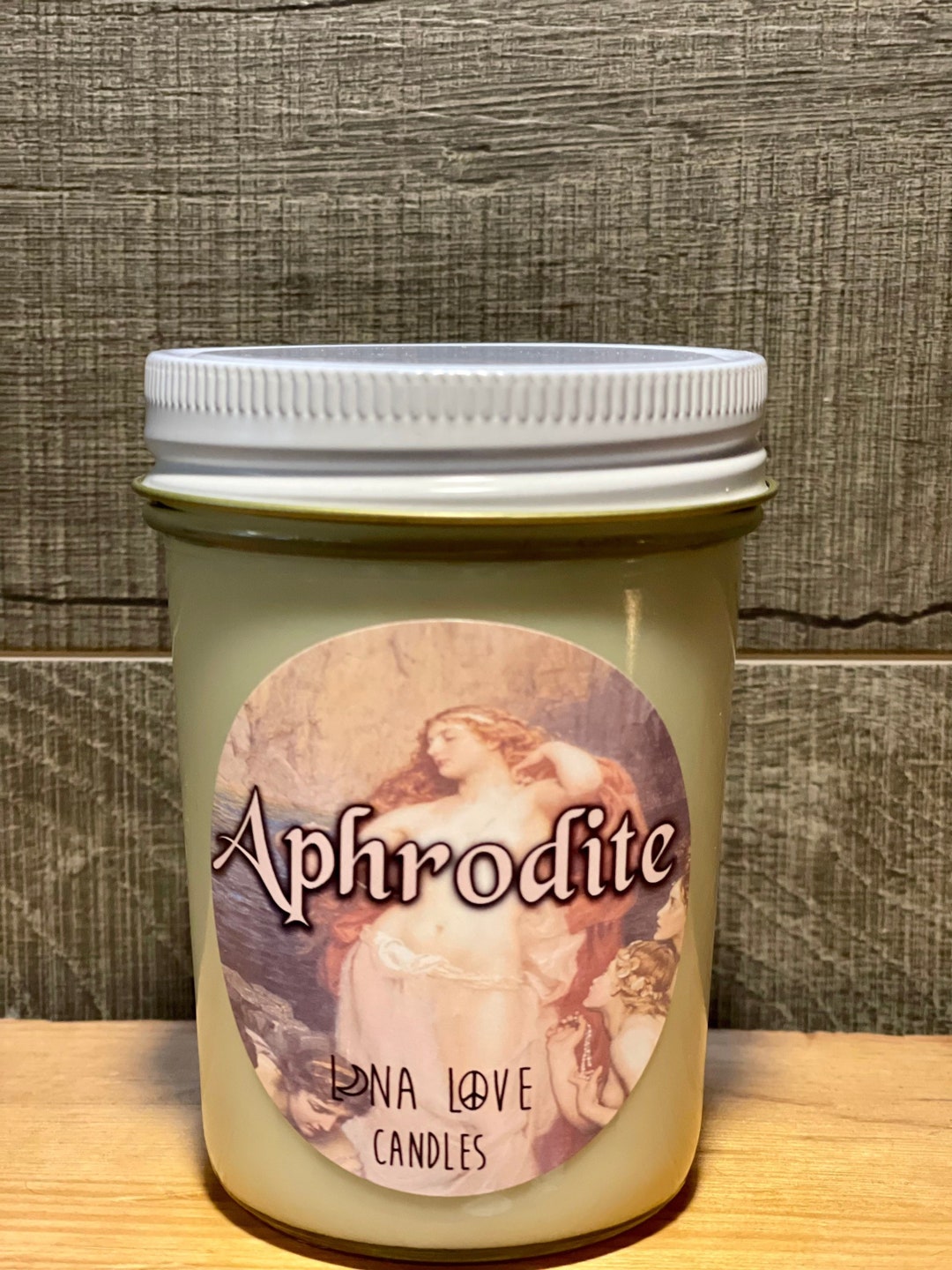 100% Soy Candle Aphrodite Greek Goddess of Love Scented Candle - Etsy